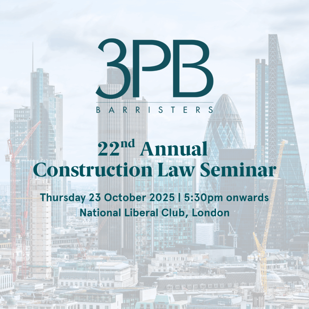 Construction Law | Dispute Resolution | 3PB Barristers